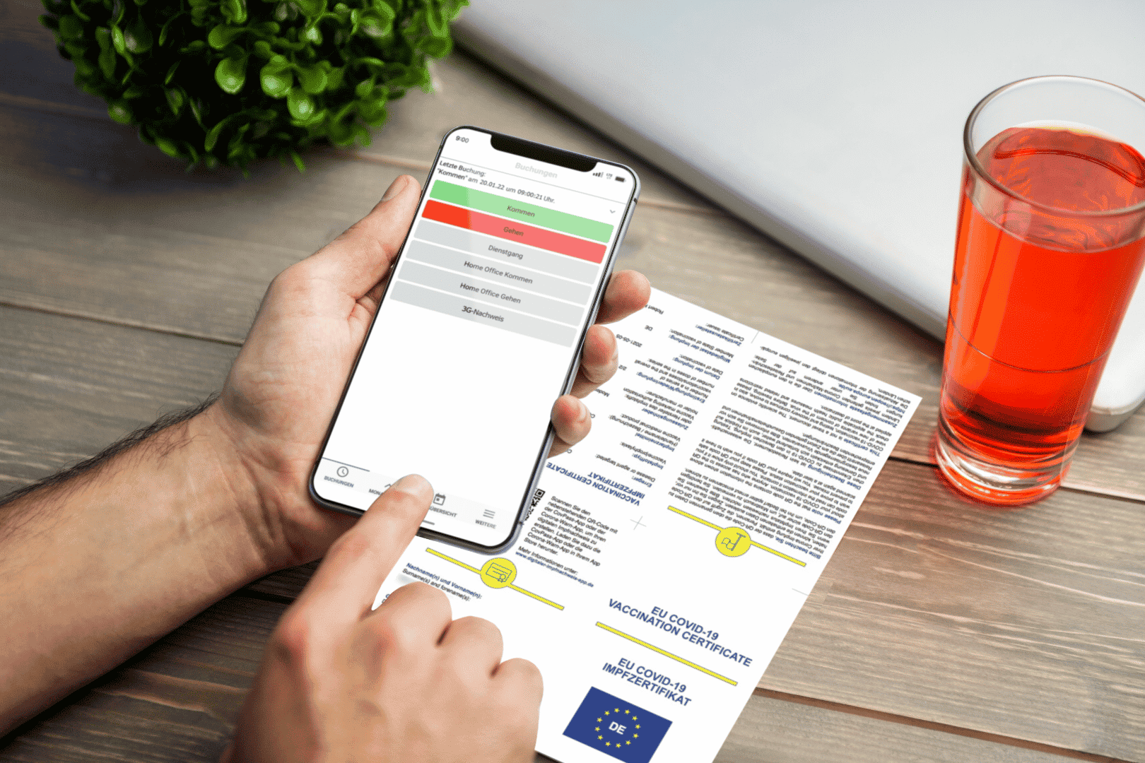 Digital control of COVID-19 detection with ZMI